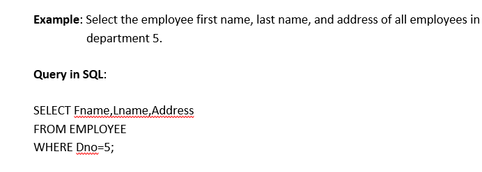 Solved One possible database state for the COMPANY | Chegg.com