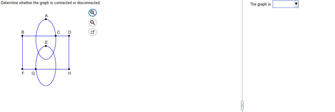 Solved Determine whether the graph is connected or | Chegg.com