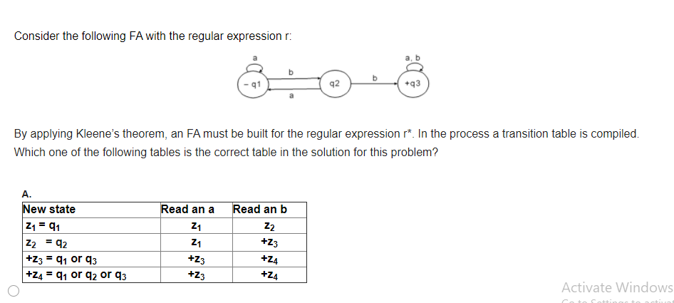 Solved Consider the following FA with the regular expression | Chegg.com