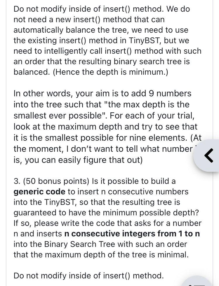 Solved Please write and modify the attached java code for | Chegg.com