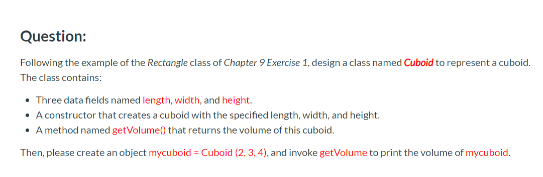Question: Following the example of the Rectangle | Chegg.com