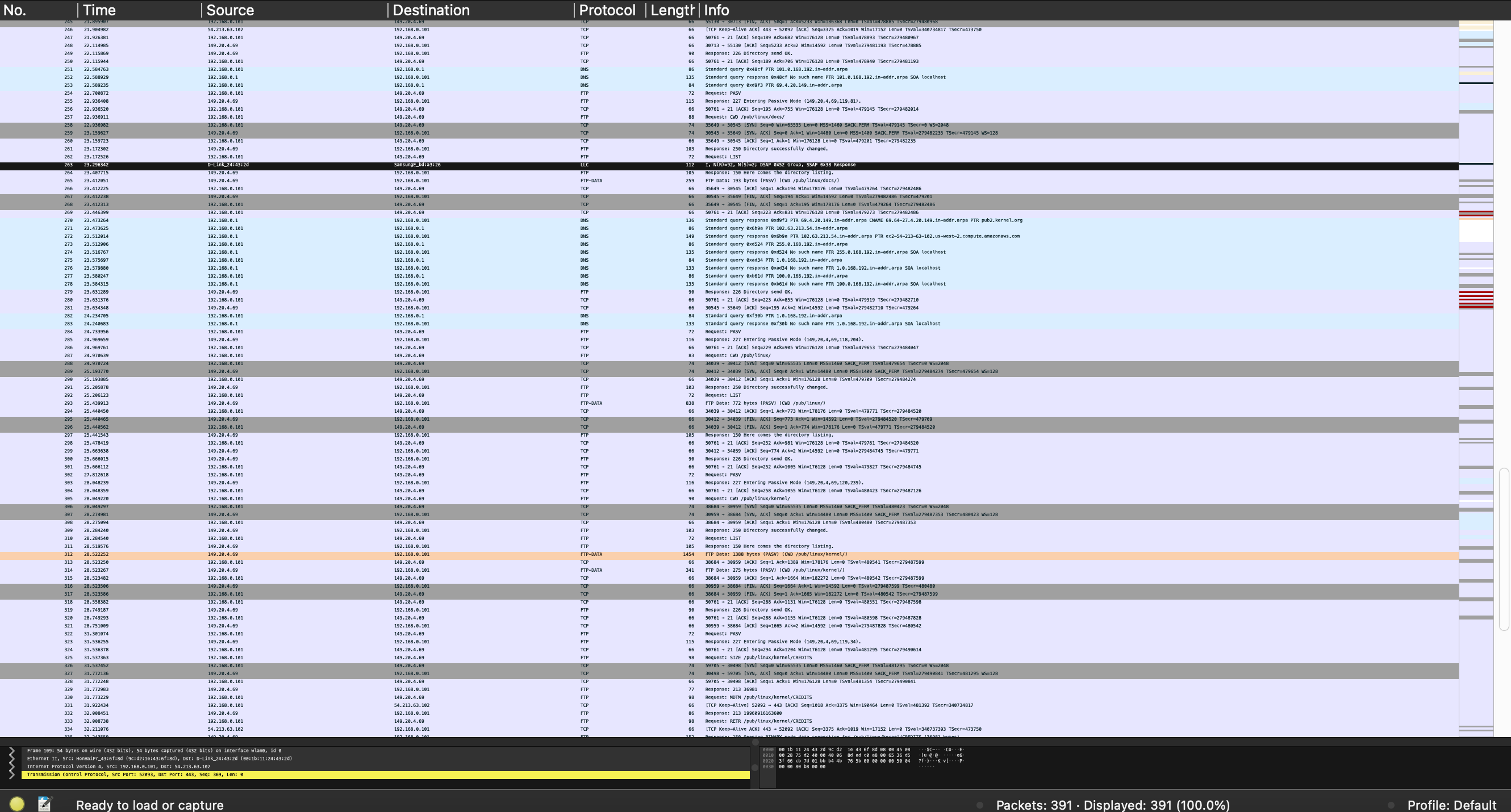 Solved 1. List IP address of the ftp server 2. List all user | Chegg.com