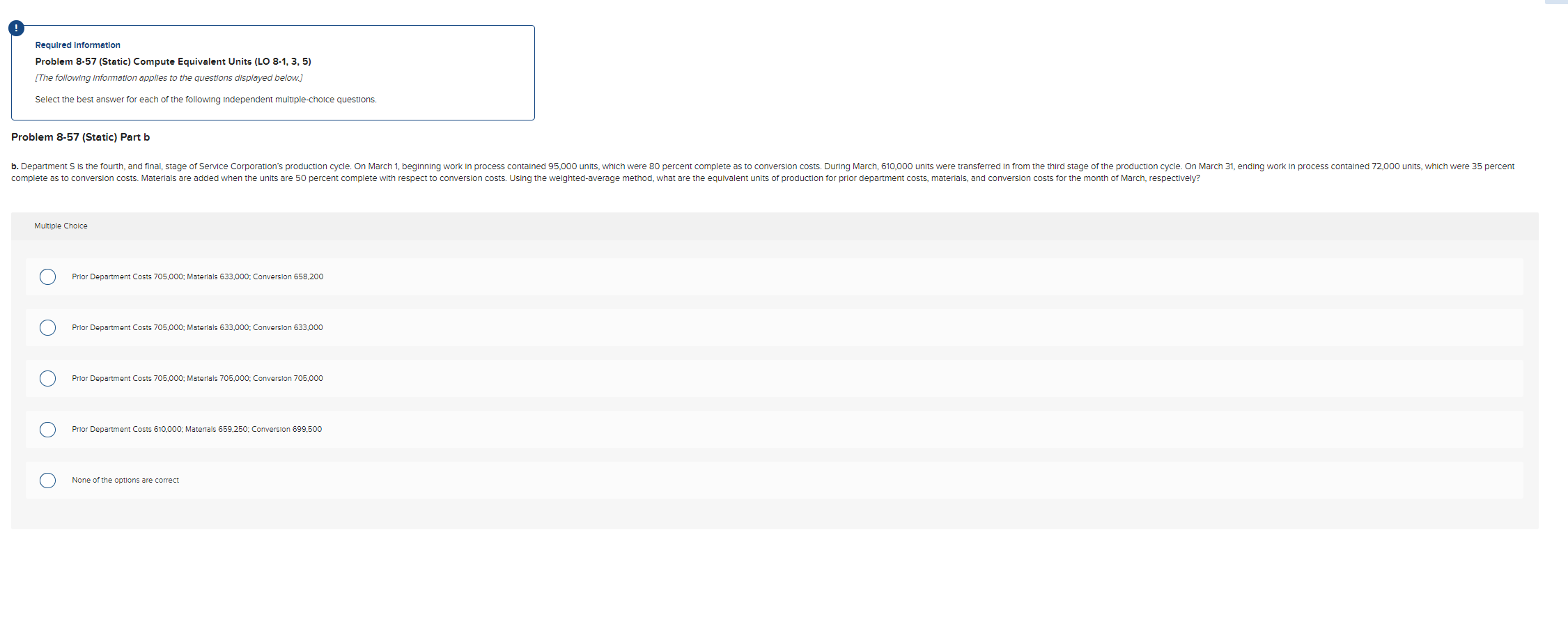 Solved Required InformationProblem 8-57 (Static) Compute | Chegg.com Solved Required InformationProblem 8-57 (Static) Compute | Chegg.com