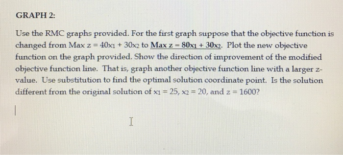 Solved GRAPH 2: Use the RMC graphs provided. For the first | Chegg.com