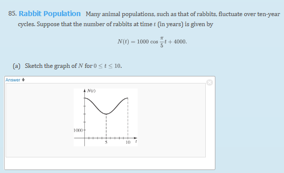 Solved 85. Rabbit Population Many animal populations, such | Chegg.com