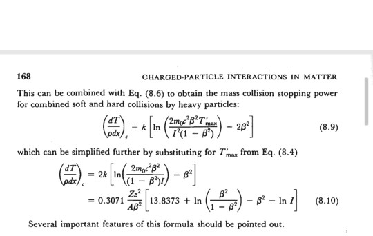 Solved 200 CHARGED-PARTICLE INTERACTIONS IN MATTER PROBLEMS | Chegg.com