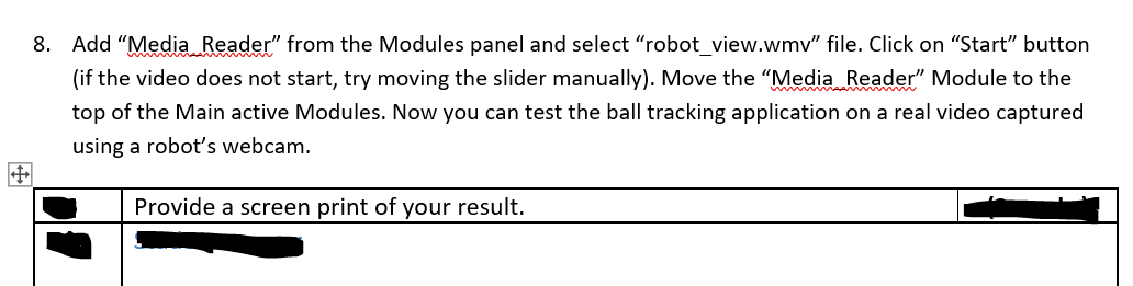 8. Add "Media Reader" from the Modules panel and | Chegg.com
