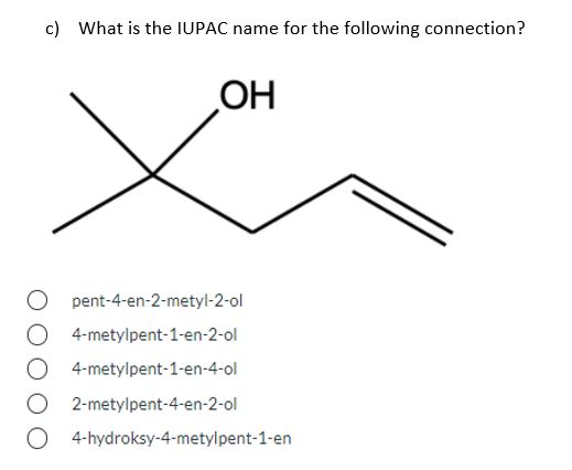 Solved a) What is the correct structure for 2-methylphenol? | Chegg.com