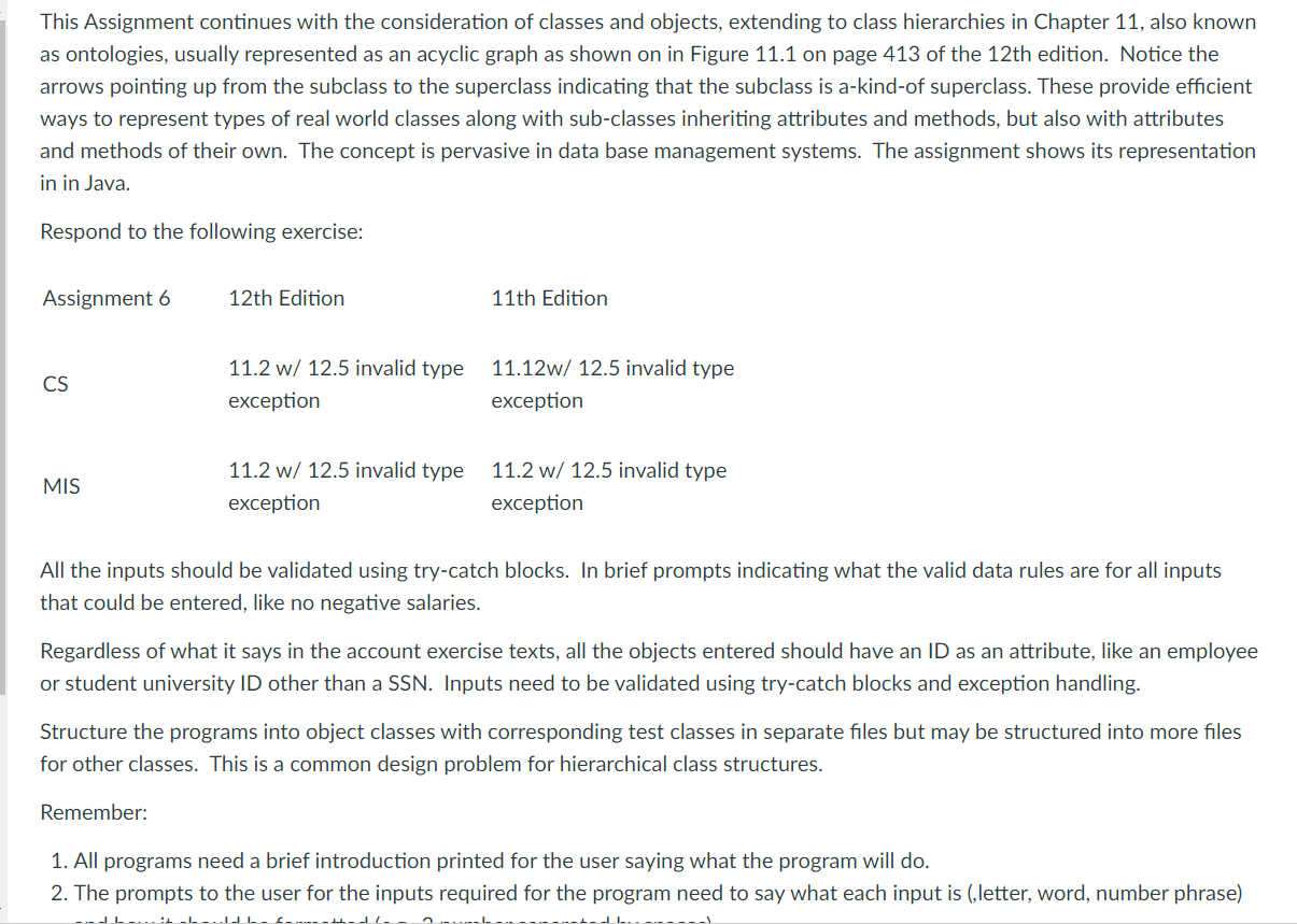 This Assignment continues with the consideration of | Chegg.com