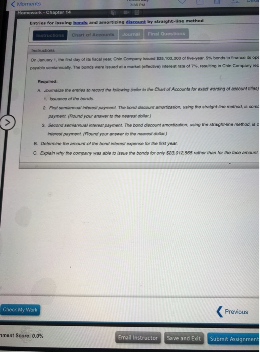 Homework - Chapter 14 1. EX. 14-01.ALGO Effect of | Chegg.com Homework - Chapter 14 1. EX. 14-01.ALGO Effect of | Chegg.com