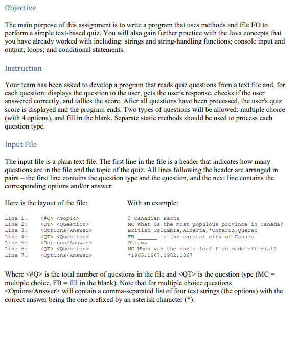 Solved Objective The main purpose of this assignment is to | Chegg.com