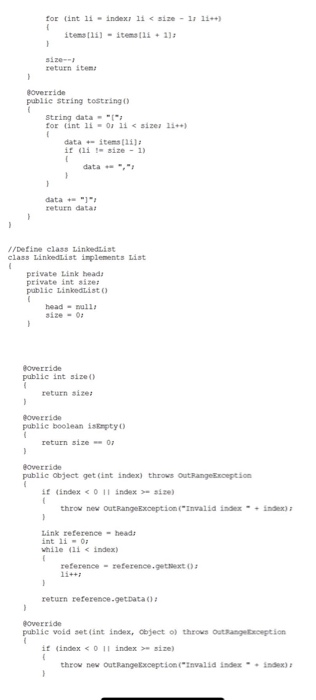Solved In java! The first one is hw6 which needs to be done | Chegg.com