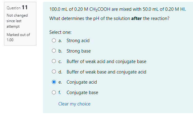Solved 100.0 mL of 0.20MCH3COOH are mixed with 50.0 mL of | Chegg.com