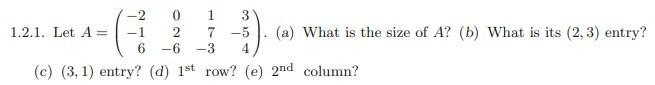 Solved How do you solve this problem? - Linear Algebra ( | Chegg.com