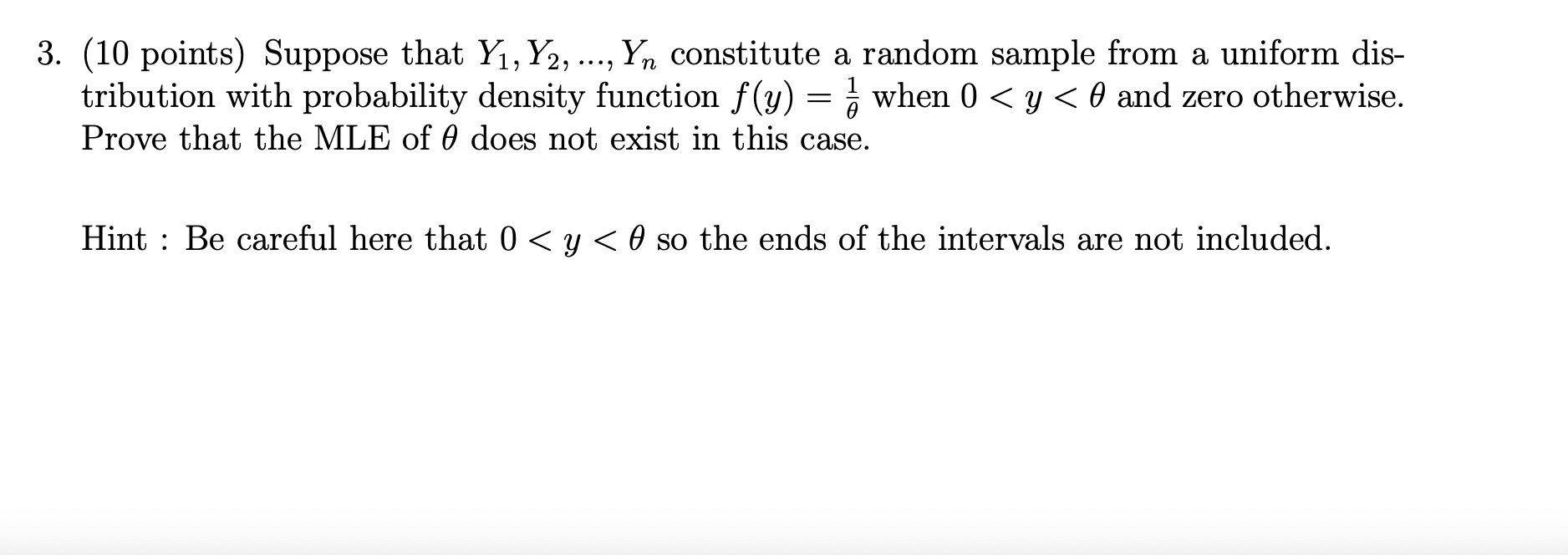 Solved Suppose that Y1, Y2, ..., Yn constitute a | Chegg.com