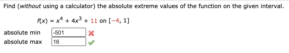 Solved Find (without using a calculator) the absolute | Chegg.com