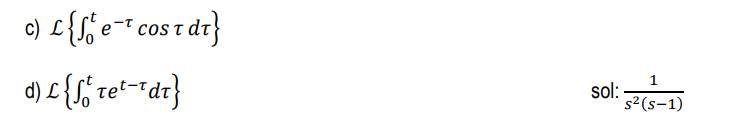 Solved Use the Convolution theorem to evaluate the | Chegg.com