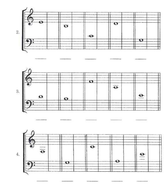 In the exercises below, identify each given pitch. | Chegg.com
