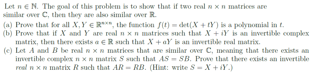 Solved Let n N. The goal of this problem is to show that if | Chegg.com