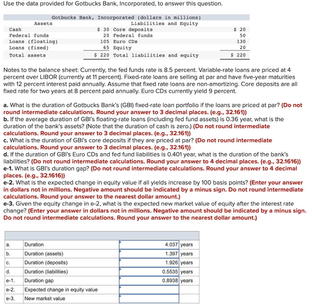 Hello, can i have the answer to - e1 -e2 and e3. | Chegg.com