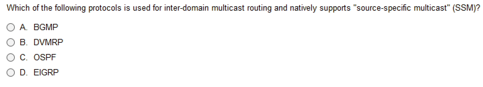 Solved Which of the following protocols is used for | Chegg.com