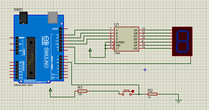 Solved Demonstrate a counter using 7-segment.The counter | Chegg.com