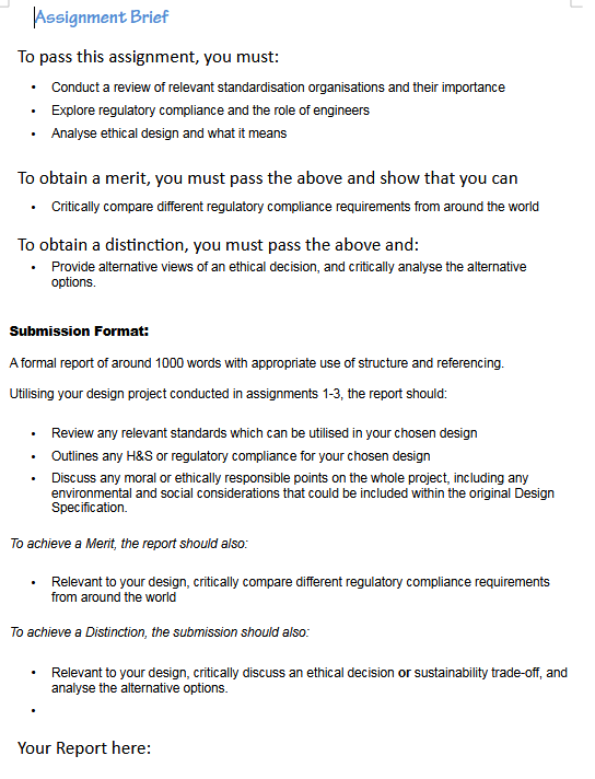 Solved Assignment Brief To pass this assignment, you must: - | Chegg.com