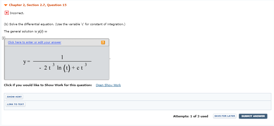 Solved Chapter 2, Section 2.7, Question 15 Consider the | Chegg.com