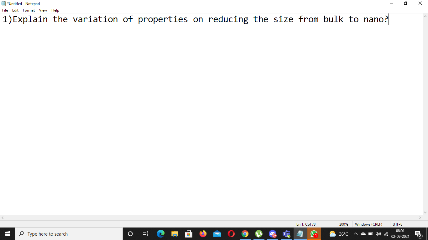 Solved *Untitled - Notepad File Edit Format View Help | Chegg.com