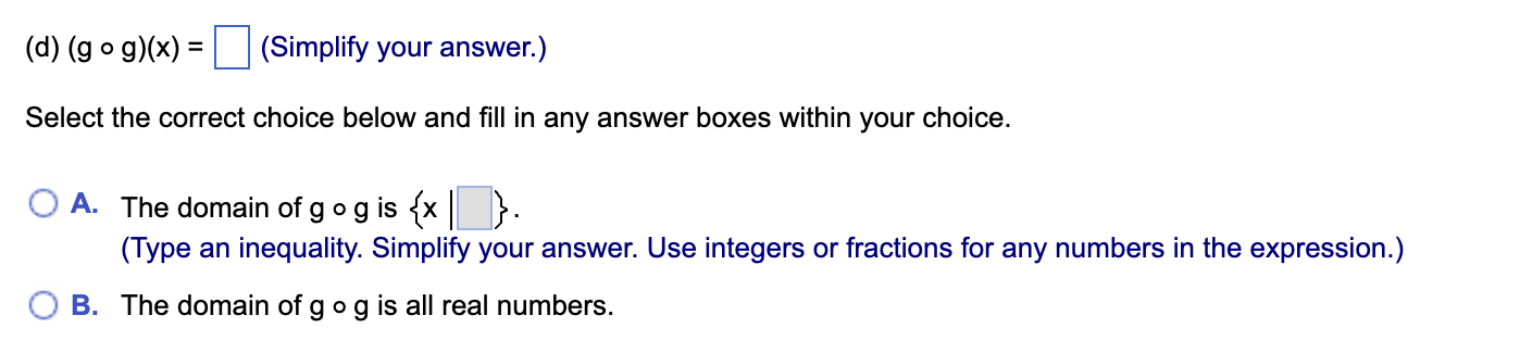 Solved For f(x)=x and g(x)=4x+5, find the following | Chegg.com