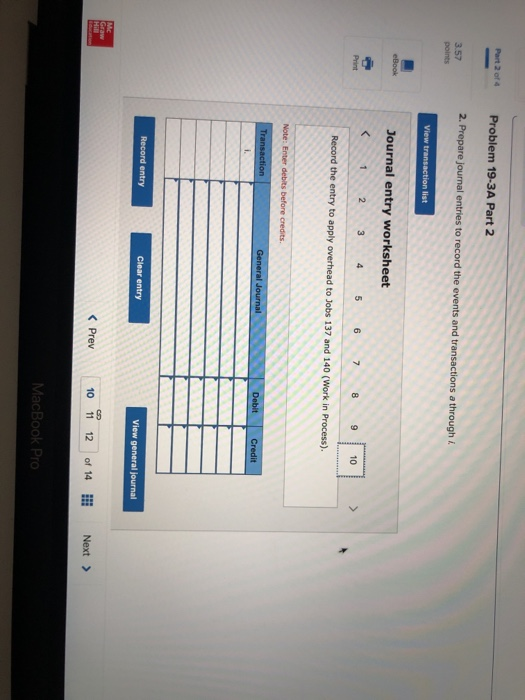 Solved Problem 19-3A Source documents, journal entries The | Chegg.com