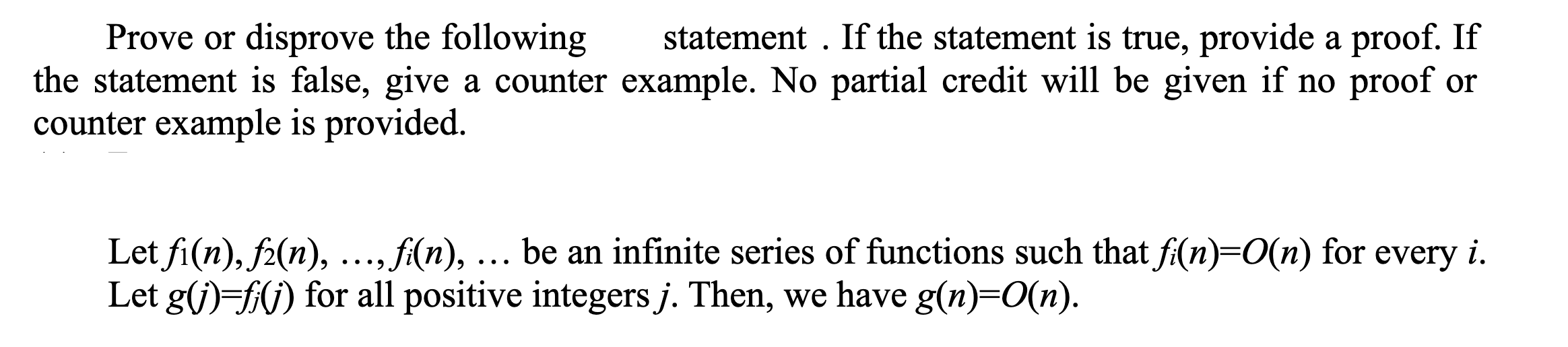 Prove or disprove the following statement. If the | Chegg.com