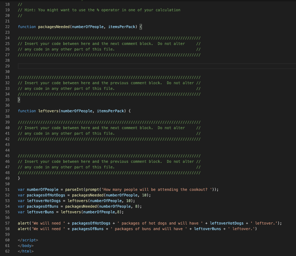 Solved Hello: Need help with this program. In JavaScript | Chegg.com