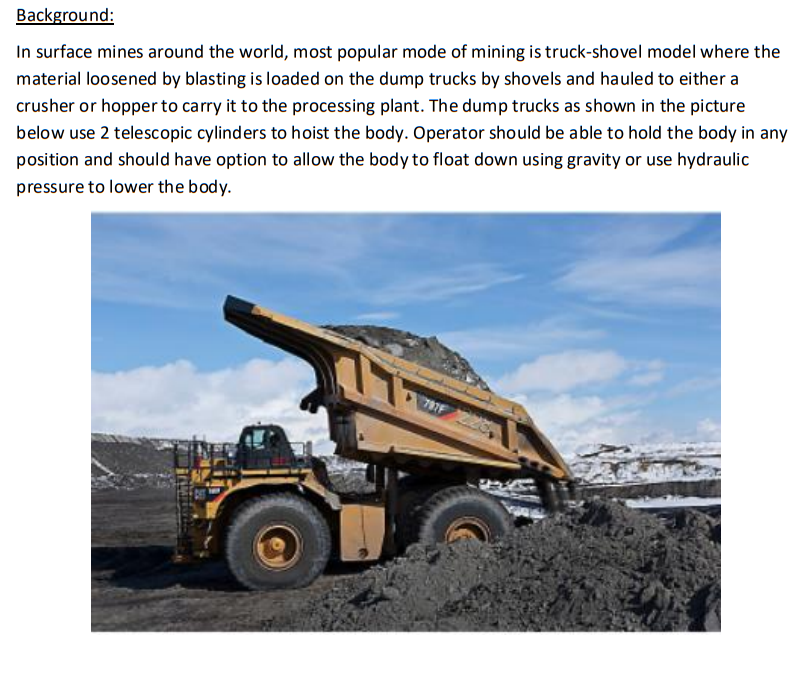 Problem statement: Design the hoist system of mining | Chegg.com