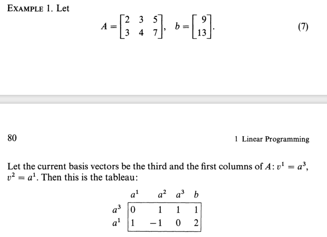Solved 1. In Example 1 replace b by (1,1)". Let the current | Chegg.com