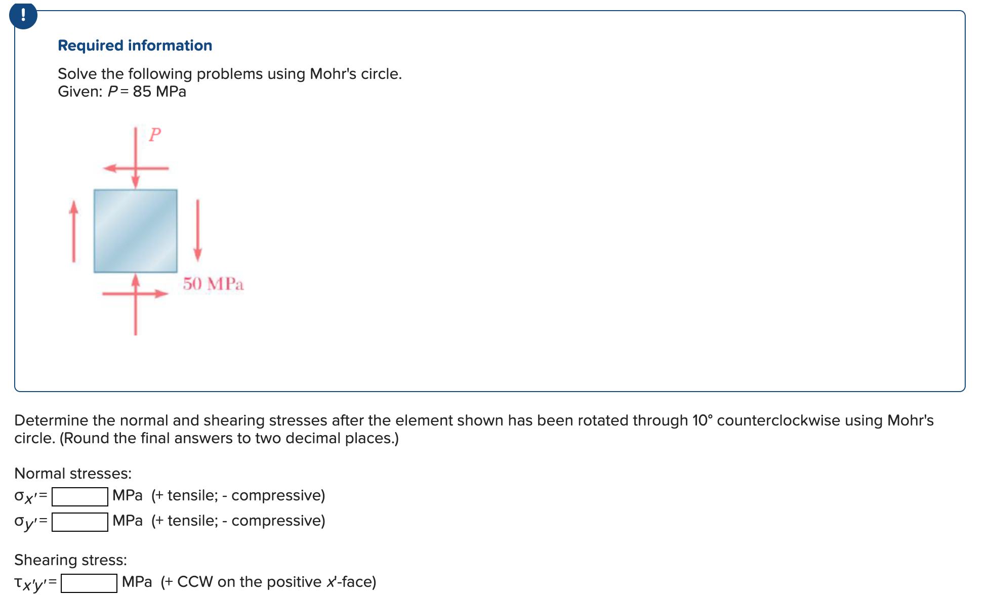 Solved Required informationSolve the following problems | Chegg.com