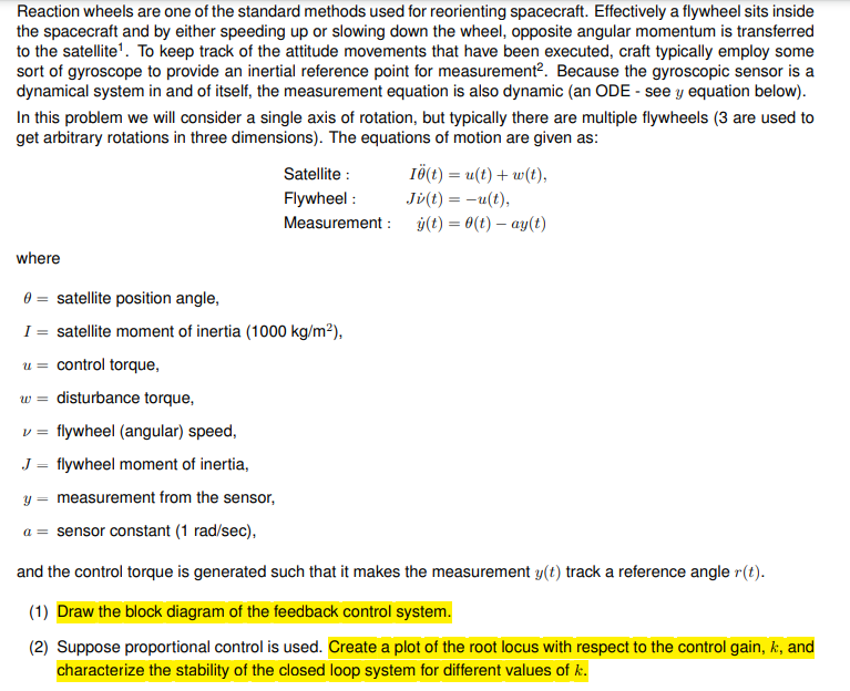 Solved NEED MATLAB HELP ONLY!! This is a Systems and | Chegg.com