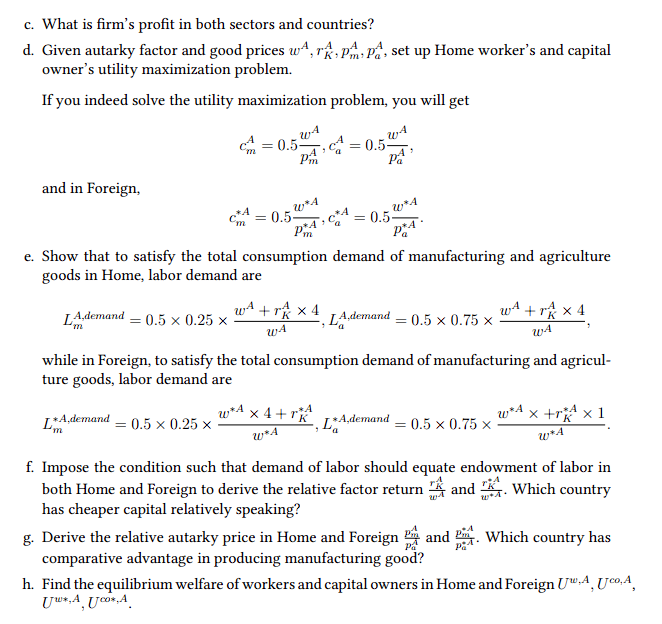 Solved Please solve ONLY FROM C TO H while explaining and | Chegg.com