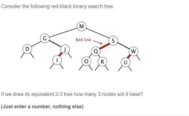 Solved Consider the following red-black binary search tree: | Chegg.com