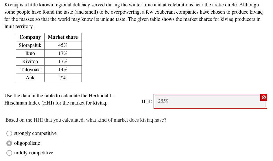 Solved Kiviaq is a little known regional delicacy served | Chegg.com