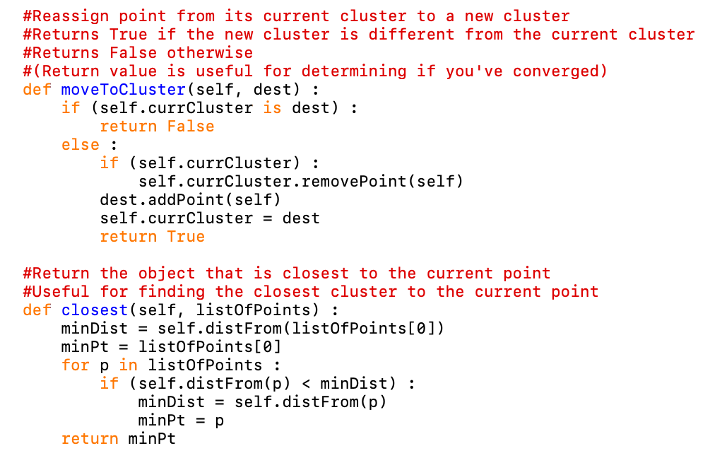 Solved 3) Homework Problem 3: Implement k-means Use the | Chegg.com