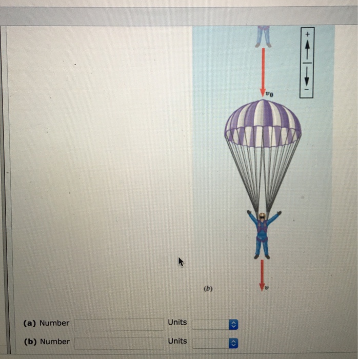 Solved Chapter 02, Problem 90 A skydiver is falling straight | Chegg.com