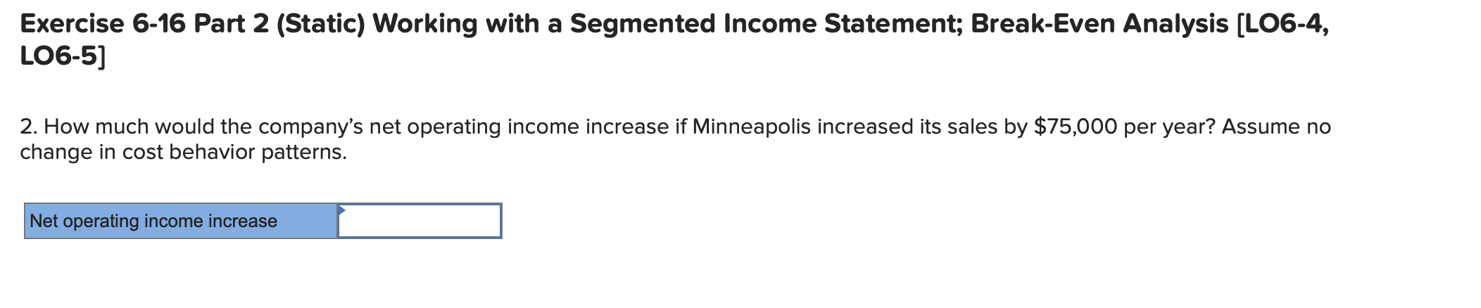 Solved Required information SB Exercise 6-16 through | Chegg.com