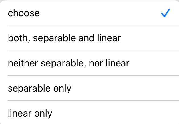Solved (1 point) Classify each of the following ODEs as | Chegg.com