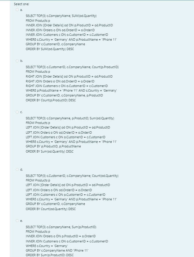 Solved Which query in this relational database (represented | Chegg.com