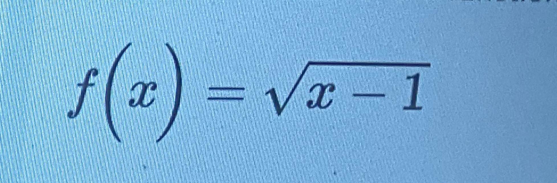 Solved what is the domain of the function f(x)=x-12 | Chegg.com