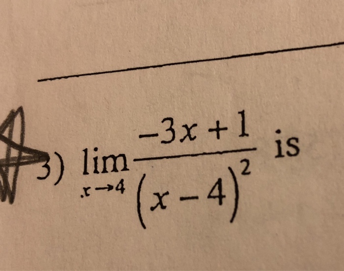 Solved Why is the answer negative infinity? I | Chegg.com
