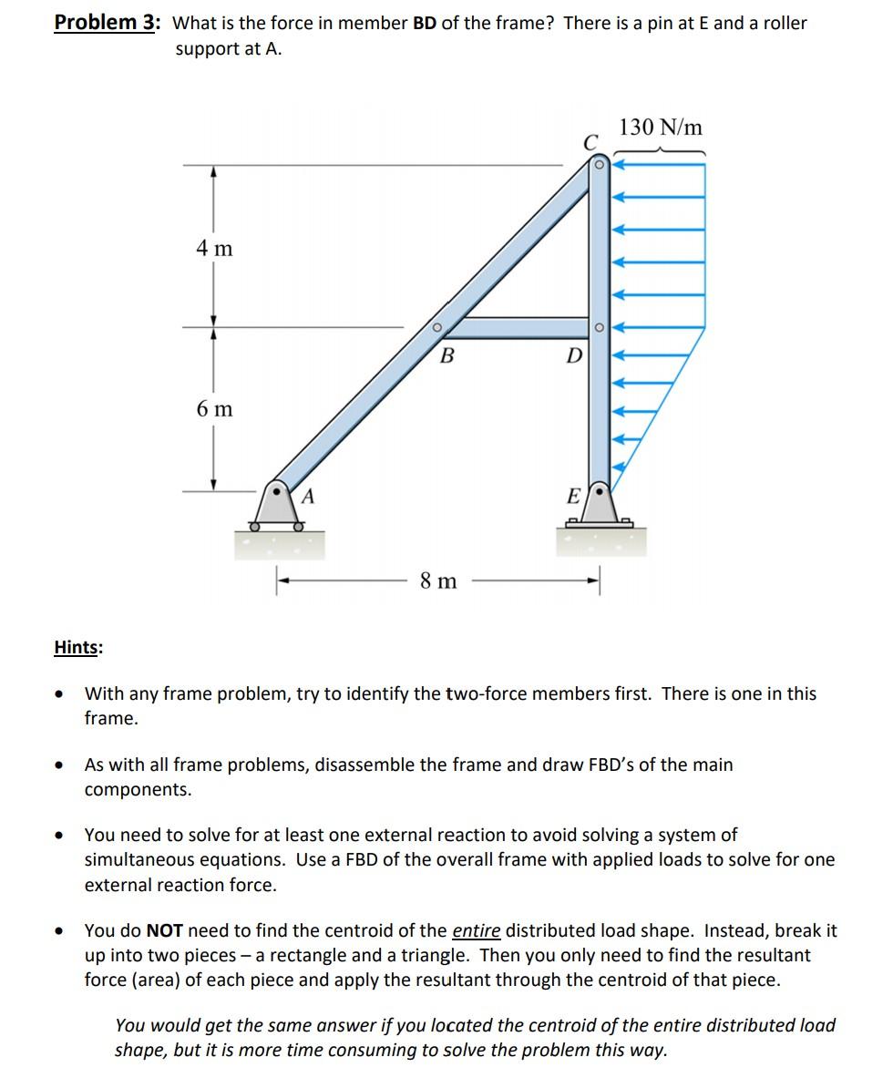 Solved Problem 2: Three columns are supported by a footing. | Chegg.com