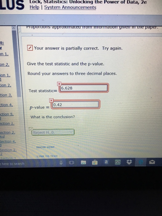 Solved edugen w Lock, Statistics: Unlocking the Power of | Chegg.com