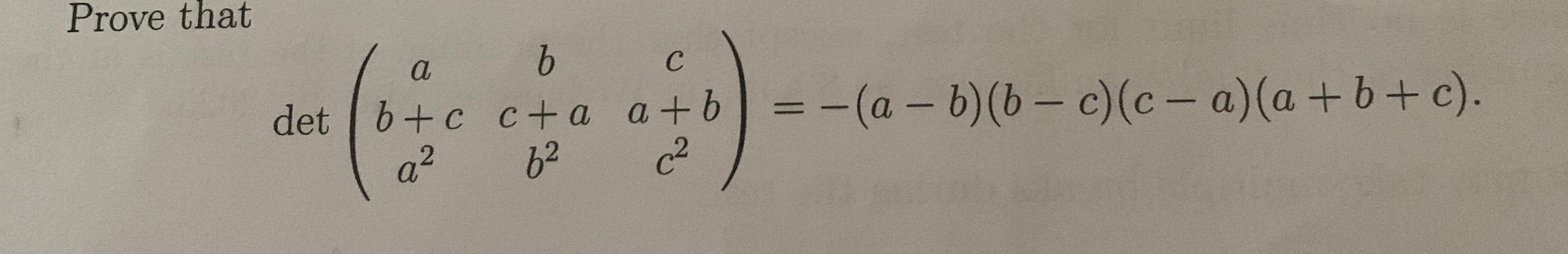 Solved Prove that | Chegg.com